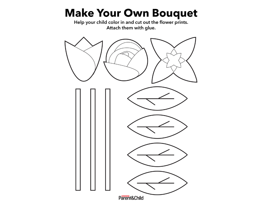 Flower Bouquet Printable