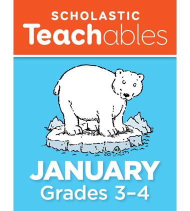 January Grades 3-4 Printable Packet by