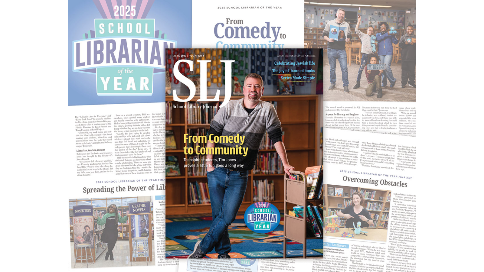 Meet This Year's 2025 School Librarian of the Year Winner and Finalists