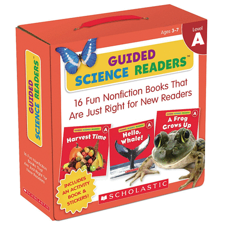 Guided Science Readers Pack (Levels A-D) by - Paperback Book Collection ...