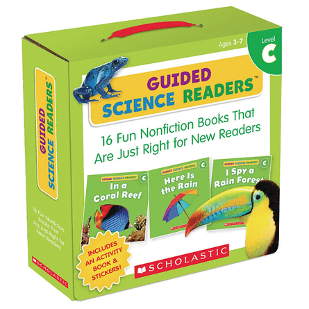 Guided Science Readers Pack (Levels A-D) by - Paperback Book Collection ...