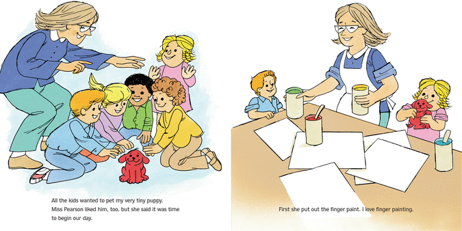 Clifford's First School Day by Norman Bridwell - Paperback Book - The ...