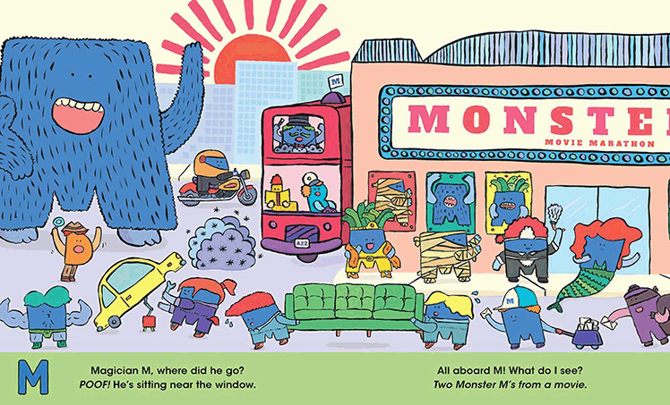 Letter Town: A Seek-and-Find Alphabet Adventure by Darren Farrell ...