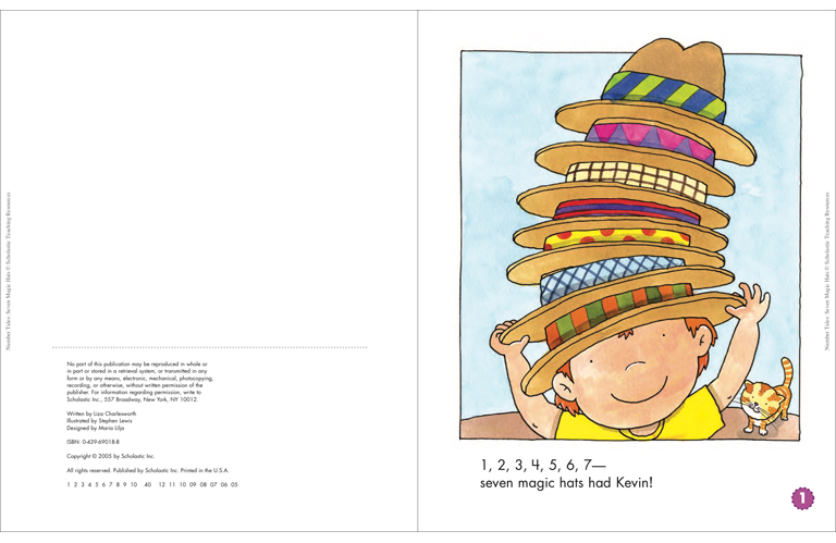 Number Tales: Seven Magic Hats by Liza Charlesworth
