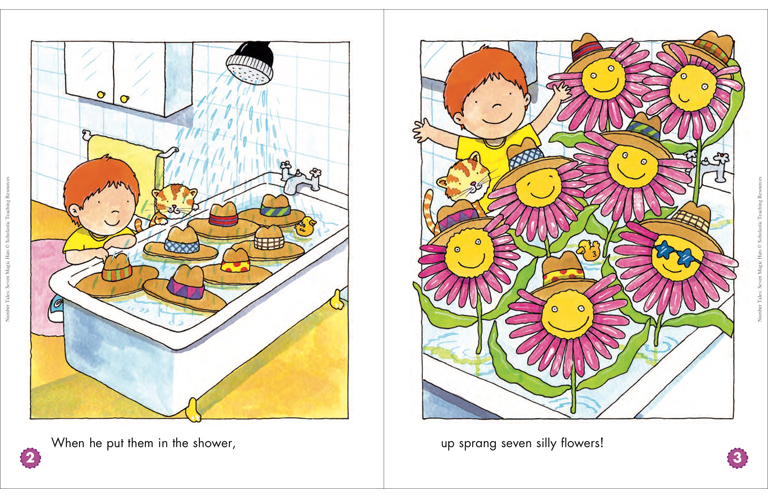 Number Tales: Seven Magic Hats by Liza Charlesworth