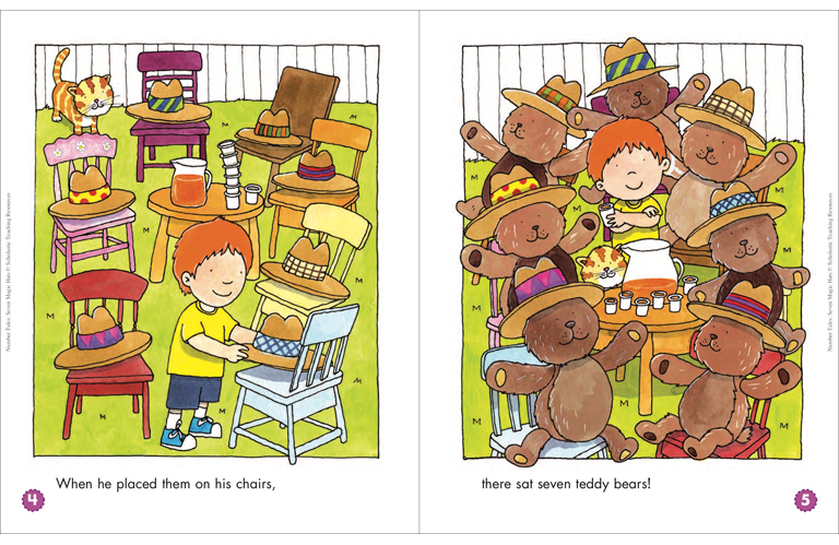 Number Tales: Seven Magic Hats by Liza Charlesworth