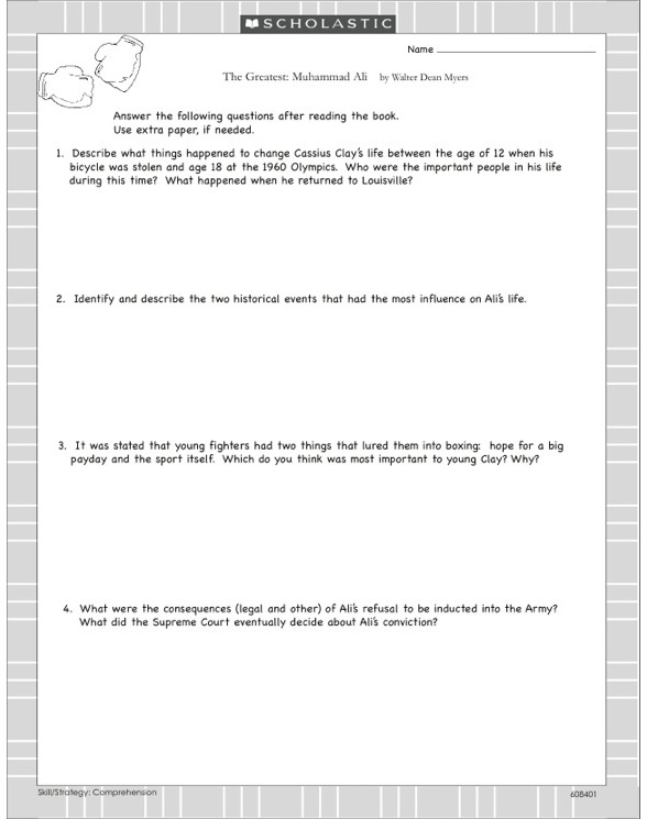 The Greatest: Muhammad Ali by Walter Dean Myers