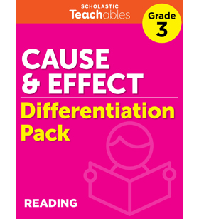 Cause & Effect Grade 3 Differentiation Pack by