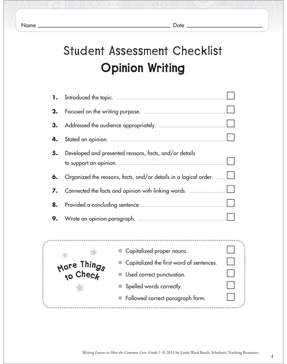 Plenty of Plastic (Opinion): Grade 5 Common Core Writing Lesson by