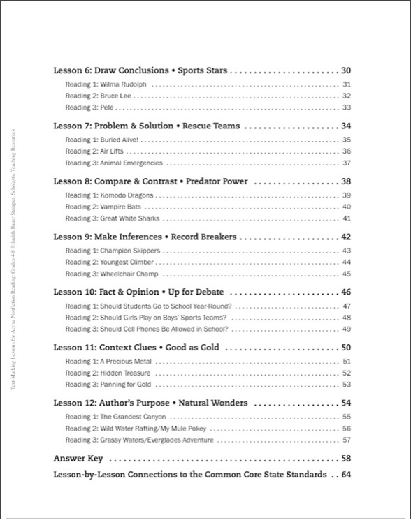 Text-Marking Lessons for Active Nonfiction Reading: Grades 4-8 by ...