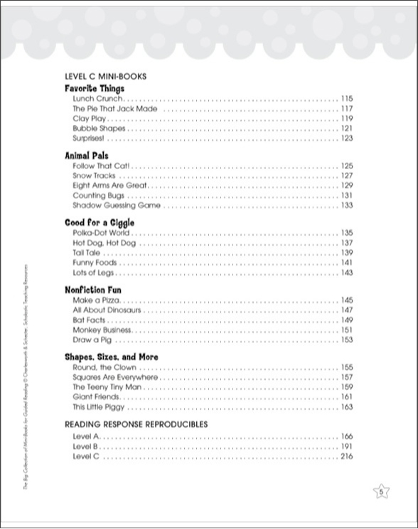 The Big Collection of Mini-Books for Guided Reading by Liza ...