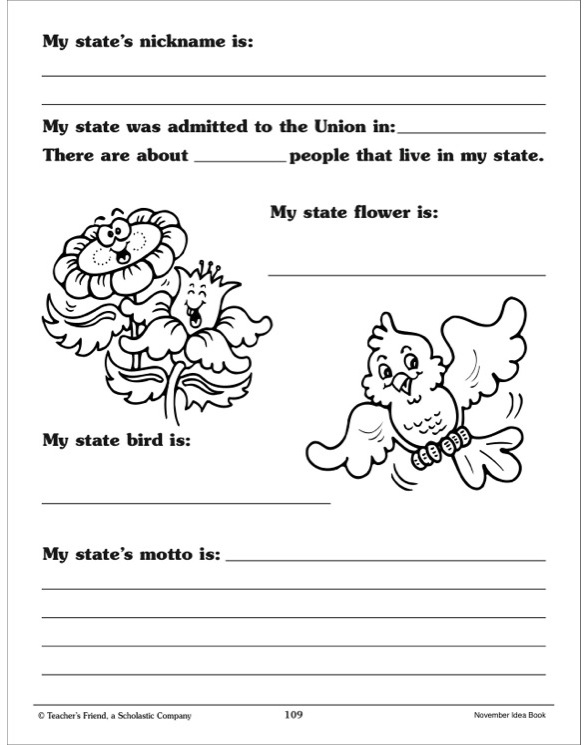 State Report Booklet: Report Template by