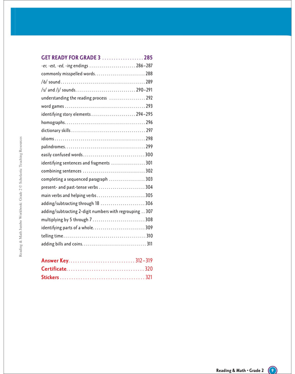 Reading & Math Jumbo Workbook: Grade 2 by John N. Mangieri;Cathy ...
