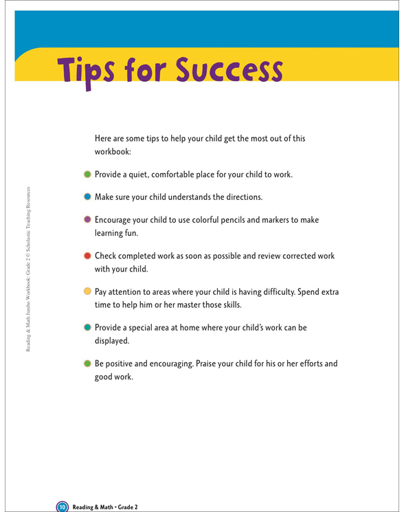 Reading & Math Jumbo Workbook: Grade 2 by John N. Mangieri;Cathy ...