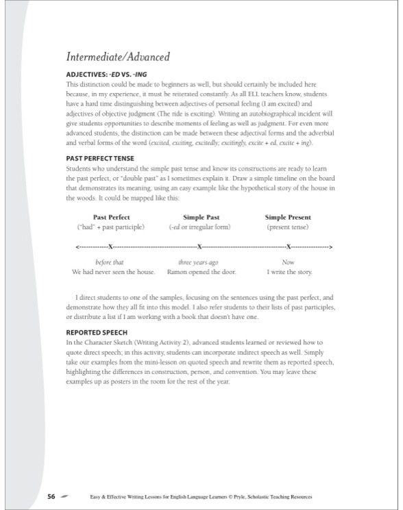 Autobiographical Incident: ELL Writing Activity by