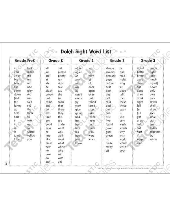 Pop, Pop, Popcorn (Reading Sight Words): Sight Word Shoe Box Learning ...