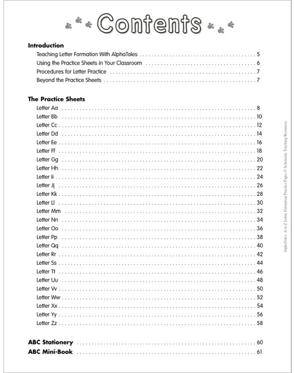 AlphaTales: A to Z Letter Formation Practice Pages by