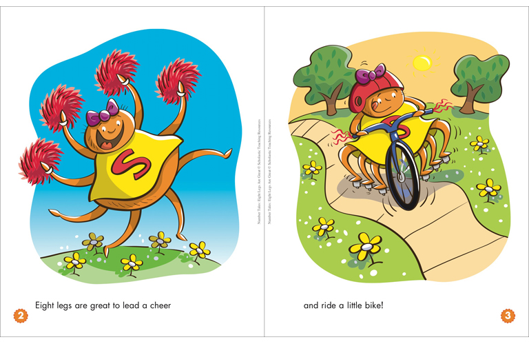 Number Tales: Eight Legs Are Great! by Liza Charlesworth