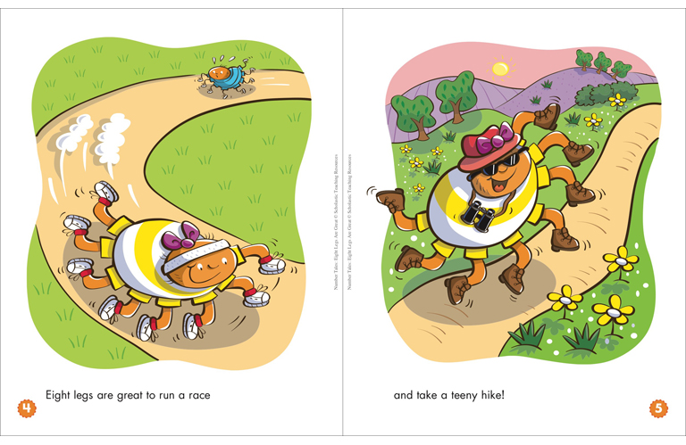 Number Tales: Eight Legs Are Great! by Liza Charlesworth