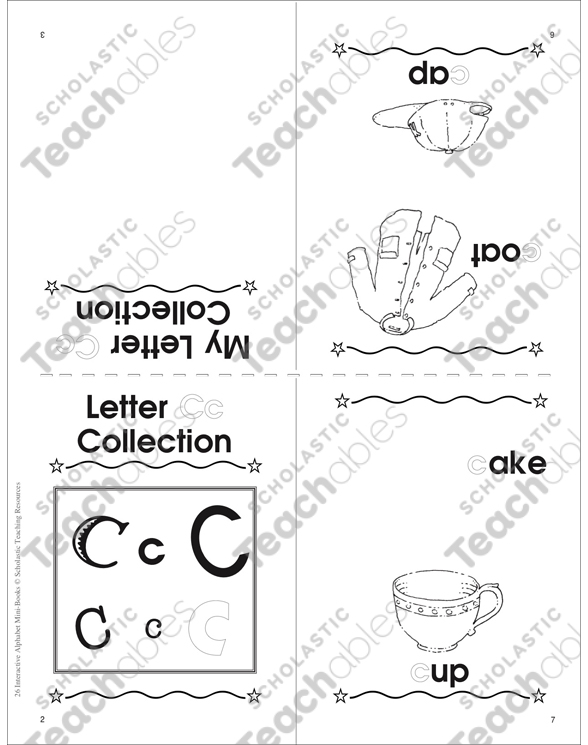 The Letter Cc: Interactive Alphabet Mini-Book by