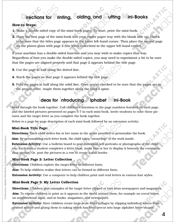 The Letter Cc: Interactive Alphabet Mini-Book by