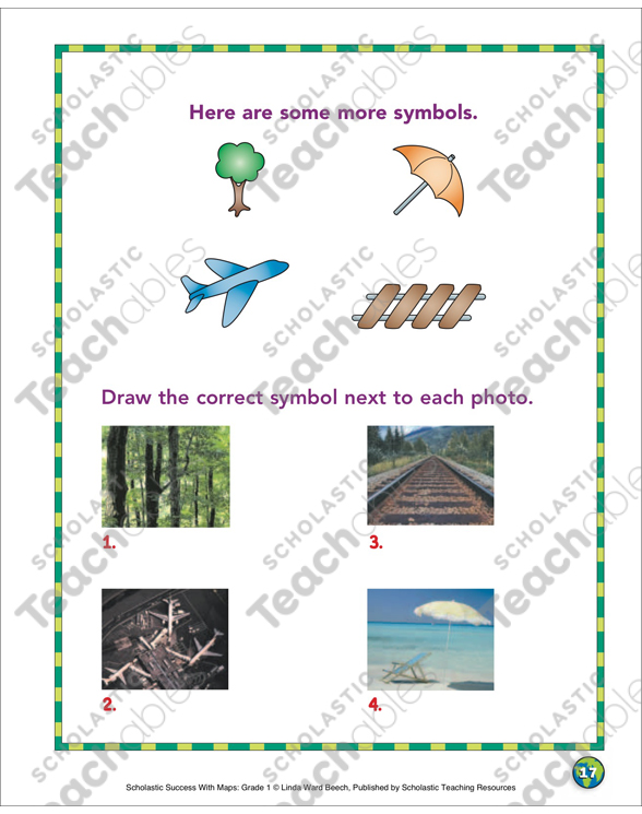 Symbols: Grade 1 Map Skills by