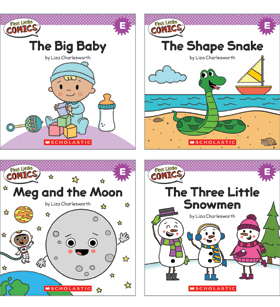 First Little Comics Parent Pack: Levels E & F by Liza Charlesworth