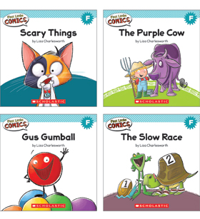 First Little Comics Parent Pack: Levels E & F by Liza Charlesworth