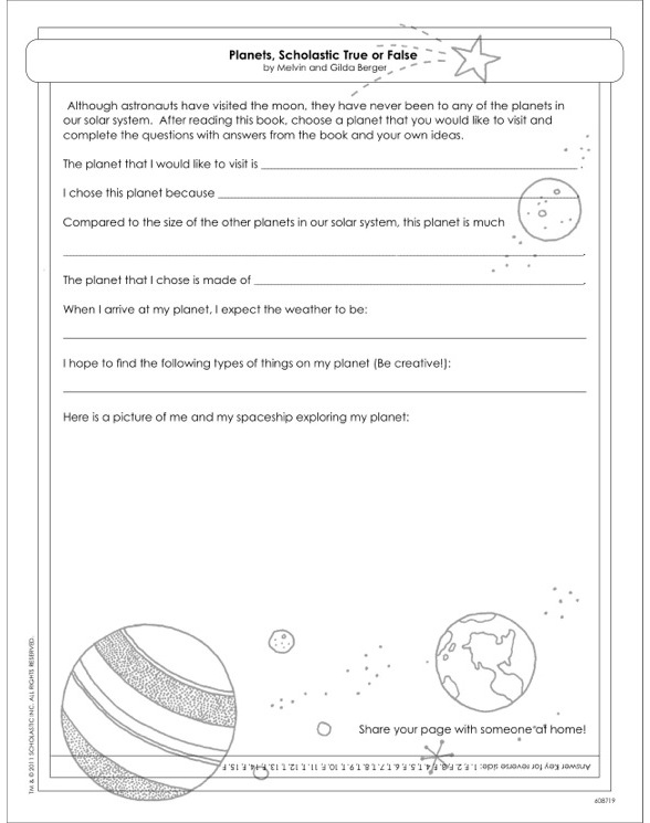 Scholastic True or False: Planets by Melvin Berger;Gilda Berger