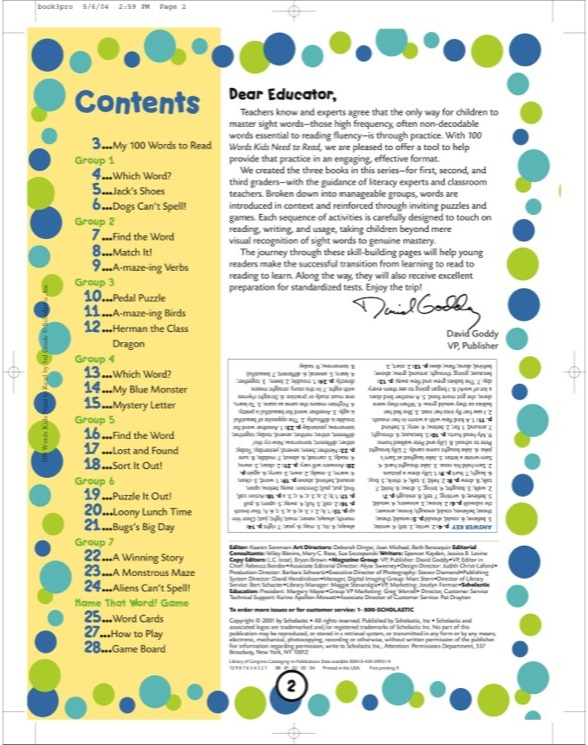100 Words Kids Need to Read by 3rd Grade by