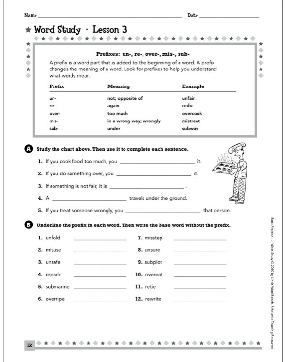 Extra Practice for Struggling Readers: Word Study by Linda Beech