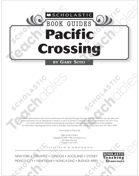 Book Guide: Pacific Crossing by