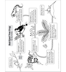 Red-Eyed Tree Frog by Joy Cowley: Reading Response Road Map by