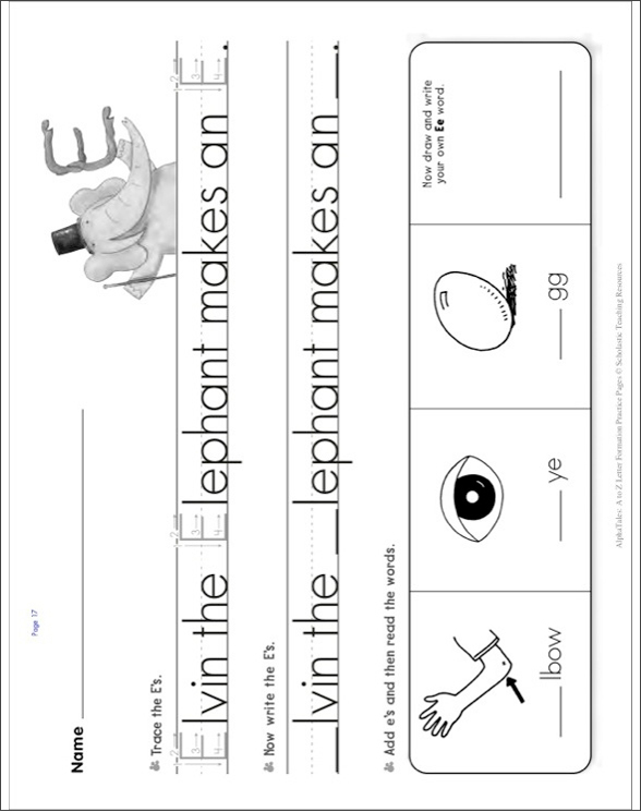 AlphaTales: A to Z Letter Formation Practice Pages by