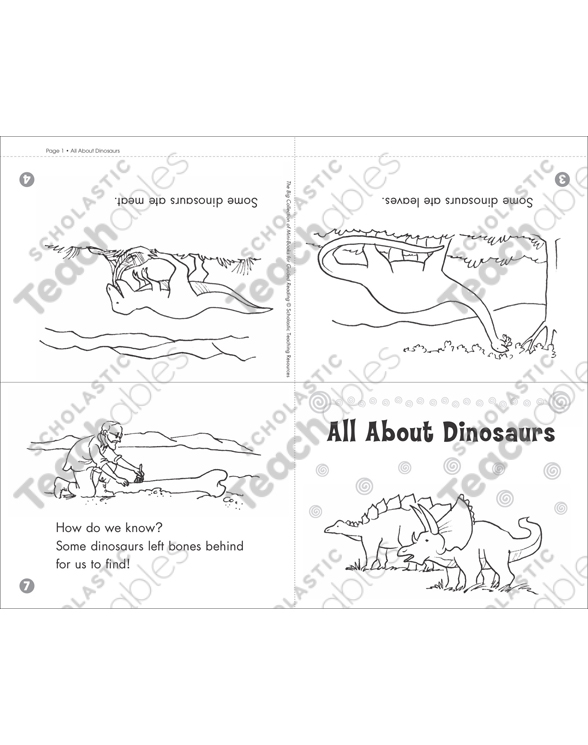 All About Dinosaurs: Mini-Book for Guided Reading (Level C) by