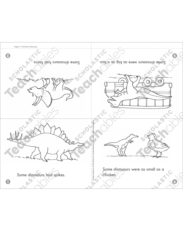 All About Dinosaurs: Mini-Book for Guided Reading (Level C) by
