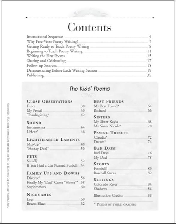 Kids' Poems: Grades 3 & 4 by Regie Routman