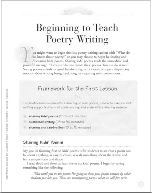 Kids' Poems: Grades 3 & 4 by Regie Routman