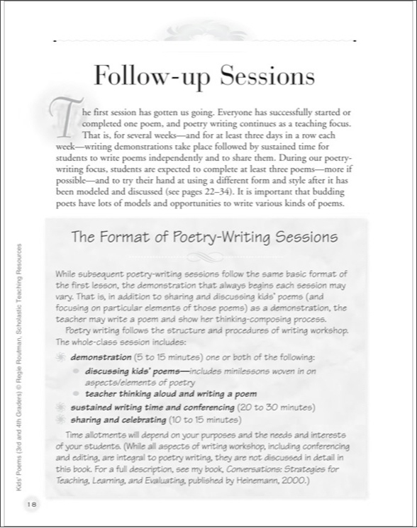 Kids' Poems: Grades 3 & 4 by Regie Routman