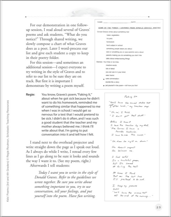 Kids' Poems: Grades 3 & 4 by Regie Routman