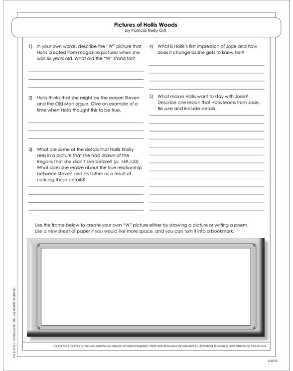 Pictures of Hollis Woods by Patricia Reilly Giff