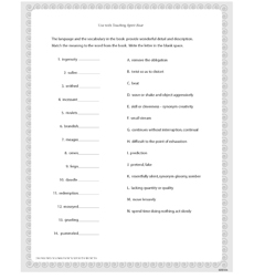 Touching Spirit Bear Worksheets
