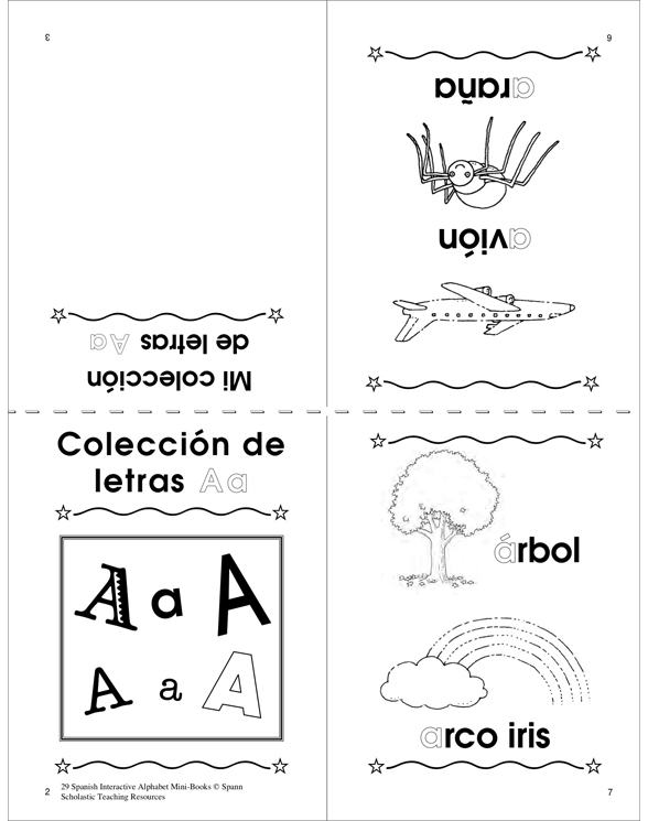 29 Spanish Alphabet Mini-Books by Mary Beth Spann