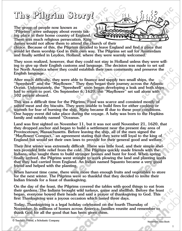 The Pilgrim Story: Reference by