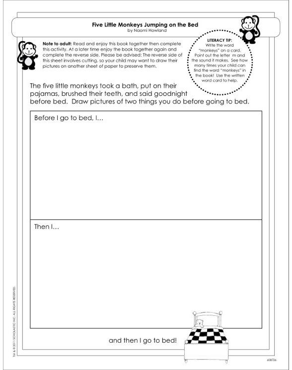 Five Little Monkeys Jumping on the Bed by Eileen Christelow