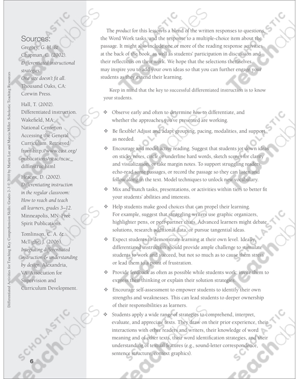 Three Poems (Poetry): Differentiated Comprehension Activity - Grades 2-3 by