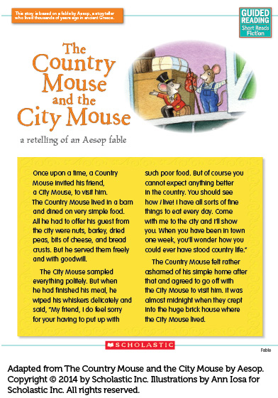 Guided Reading Short Reads Fiction Level O by