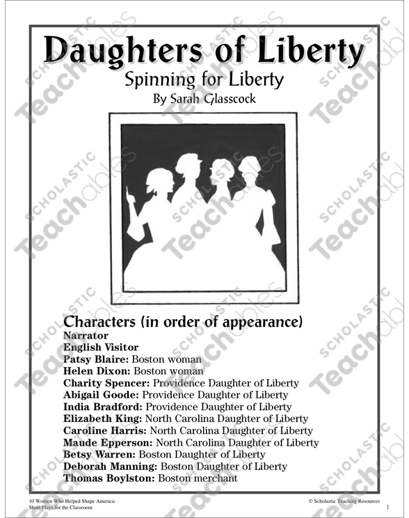 American Revolution: Daughters of Liberty (formed in 1766): Spinning ...