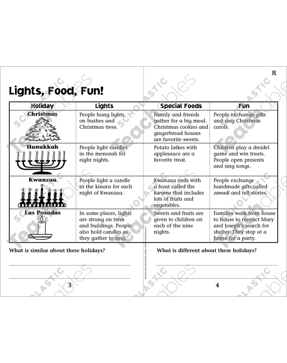 My Book About Winter Holidays by