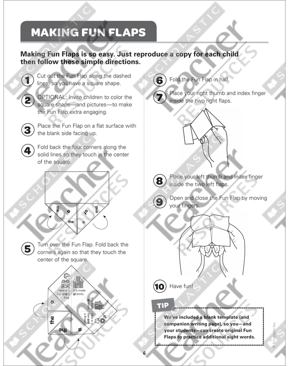Fun Flaps: 1st 100 Sight Words by Violet Findley